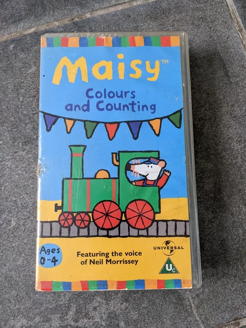 MAISY - COLOURS AND COUNTING - VHS VIDEO. Vintage. Rare. £9.99 ...