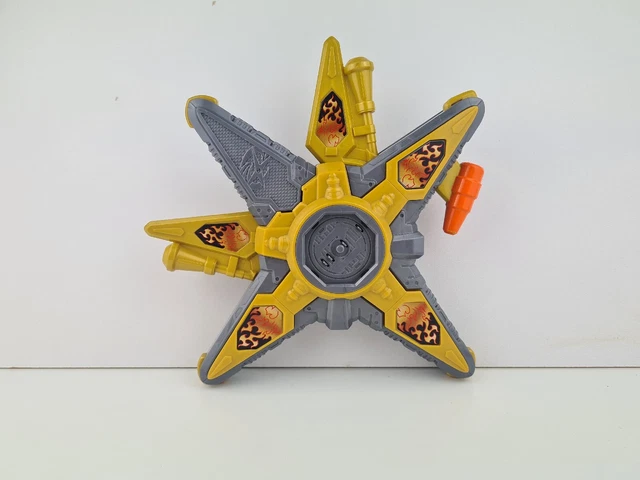 POWER RANGERS NINJA Steel Deluxe Gold Rangers Star Morpher Toy DX £15. ...