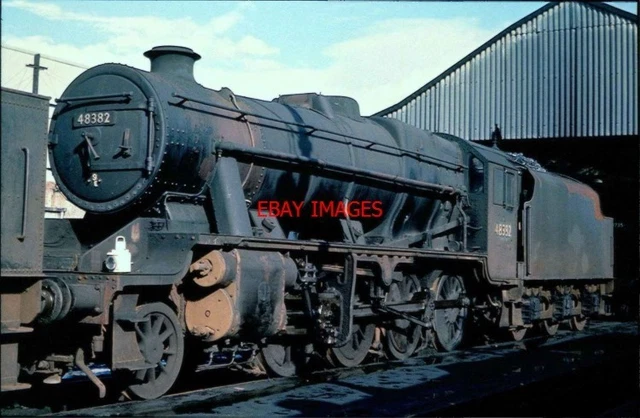 PHOTO LMS Loco No 48382 8F On Shed. £2.00 - PicClick UK