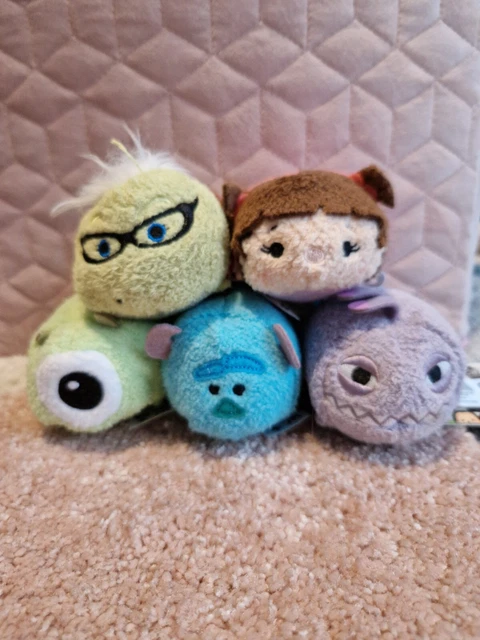 DISNEY PIXAR MONSTERS Inc Tsum Tsum Plush Set Of 5 - With Tags £13.20 ...