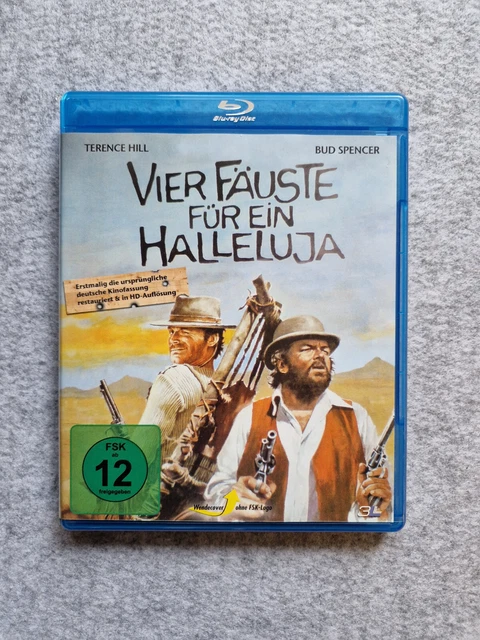 VIER FÄUSTE FÜR ein Halleluja - Bud Spencer - Terence Hill - Blu Ray - UrFassung EUR 22,00 ...