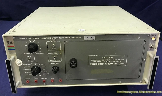 CHOIX GRATUIT RATE TV Test Pattern Generator VII Signal Source 1208A ...