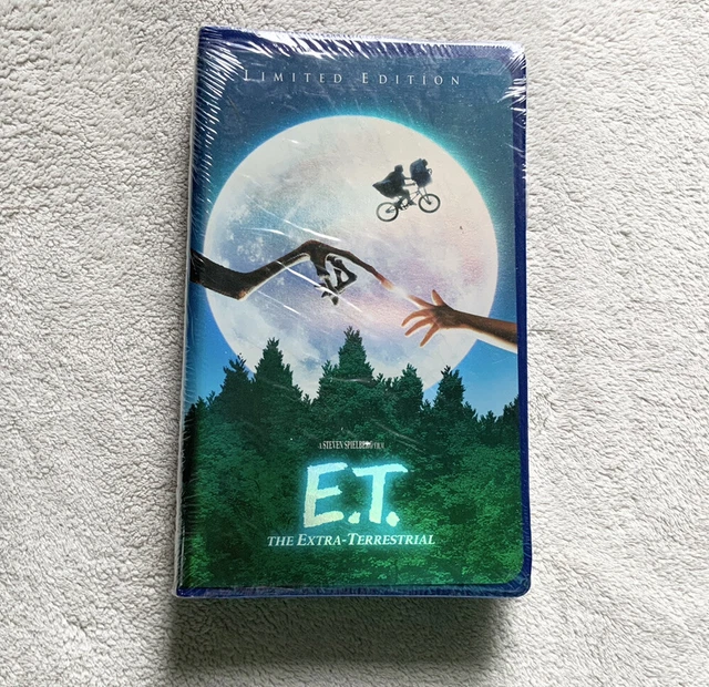E.T. THE EXTRA-TERRESTRIAL VHS 20th Anniversary édition limitée 2002 ...