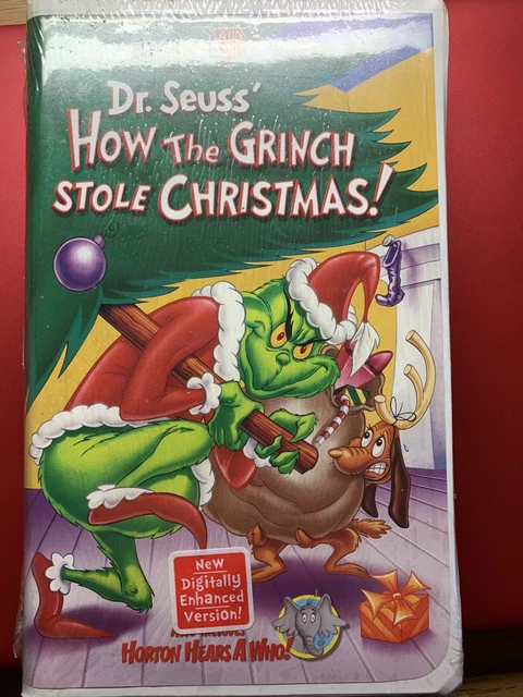 DR. SEUSS HOW the Grinch Stole Christmas VHS 2000 New Sealed $7.46 ...
