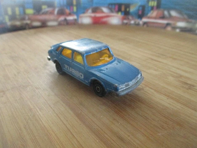 MAJORETTE -SAAB TURBO -N°284-Ech 1/62 Made In France EUR 2,00 - PicClick IT