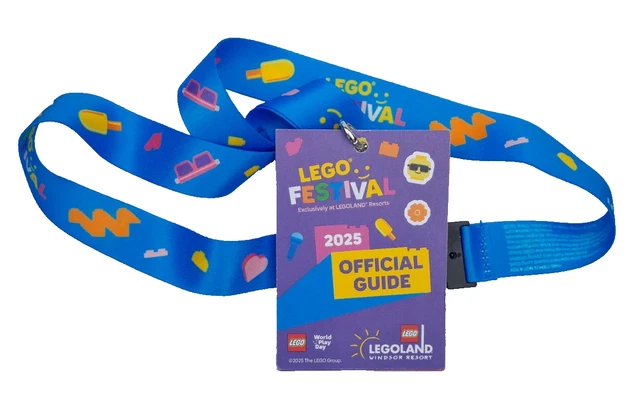 LEGOLAND LANYARD - Lego Festival 2025 £9.95 - PicClick UK