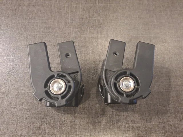 BUGABOO CAMELEON 1 2 3 Frog Gecko Hood Canopy Clamps Clips Right & Left ...