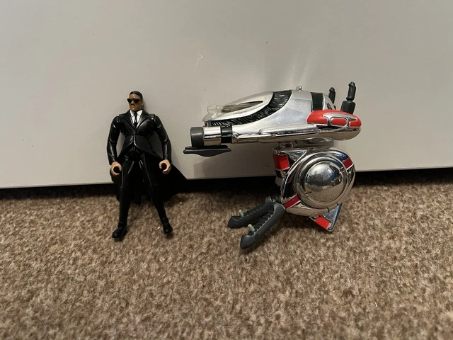 MEN IN BLACK II Anti Gravity Agent Jay Will Smith Hasbro Action Figure ...