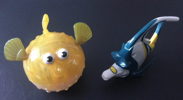 FINDING NEMO BLOAT and Gill McDonalds figures, very good condition £4. ...