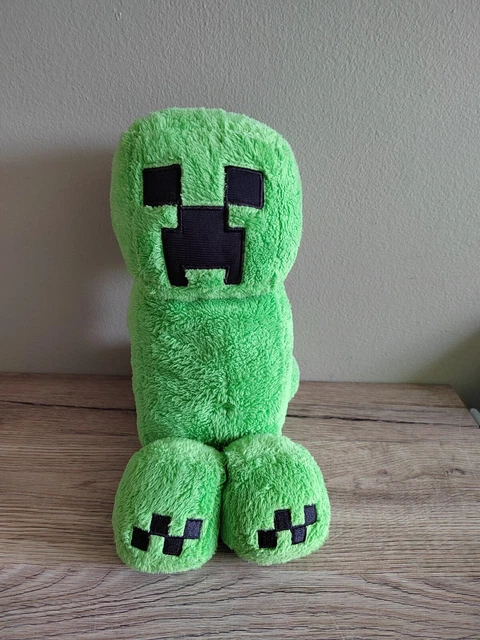MINECRAFT MATTEL 8& Creeper Plush Official Mojang Studio Soft Toy VGC ...