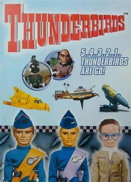 THUNDERBIRDS COLLECTION VOLUME 1-8 Kids Childrens DVD Boxset 8 Disc Box ...