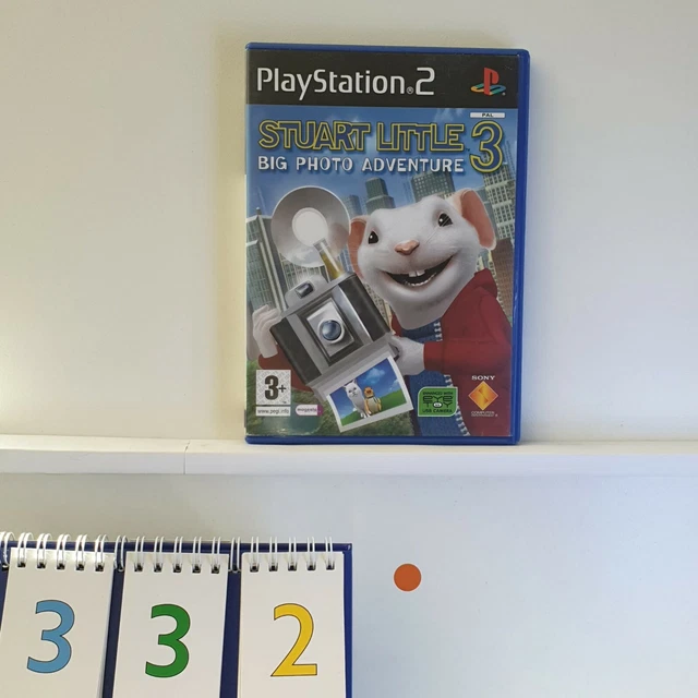STUART LITTLE 3 Big Photo Adventure PS2 PlayStation 2 Game + Manual PAL ...