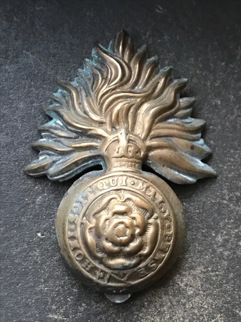ROYAL FUSILIERS CITY Of London Regiment Original British Army Cap Badge ...