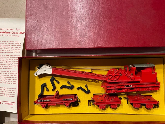 HORNBY DUBLO OO Gauge - 4620 Breakdown Crane £48.00 - PicClick UK