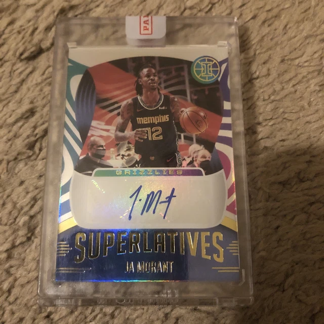 2020-21 ILLUSIONS JA Morant Superlatives Signatures Auto - Memphis ...