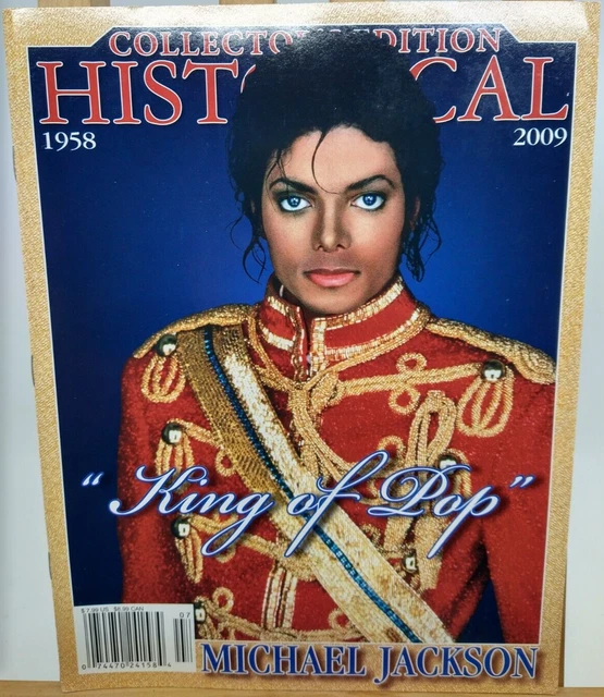 HISTORICAL MAGAZINE COLLECTORS Edition Michael Jackson King Of Pop 1958 ...