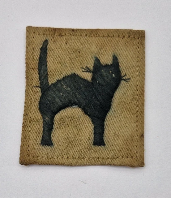 RARE ORIGINAL WW2 British Army 17th Indian Division Embroidered ...