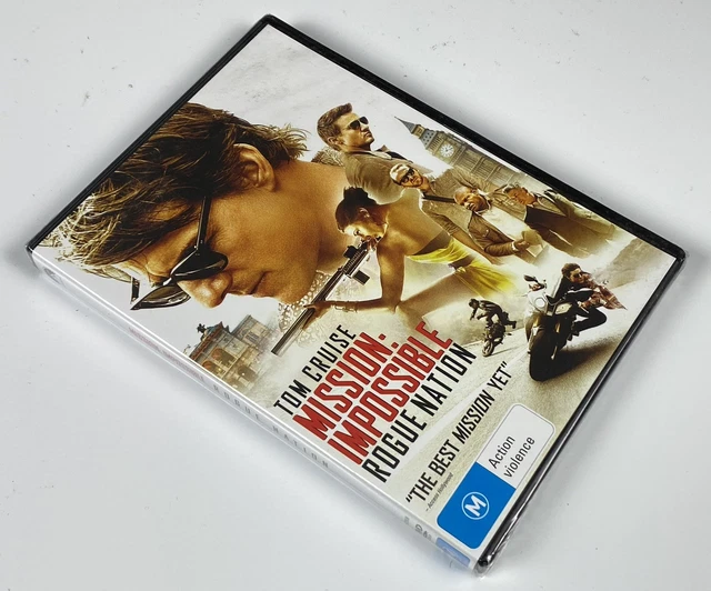 MISSION IMPOSSIBLE ROGUE Nation DVD Movie 2015 Film Tom Cruise Action ...