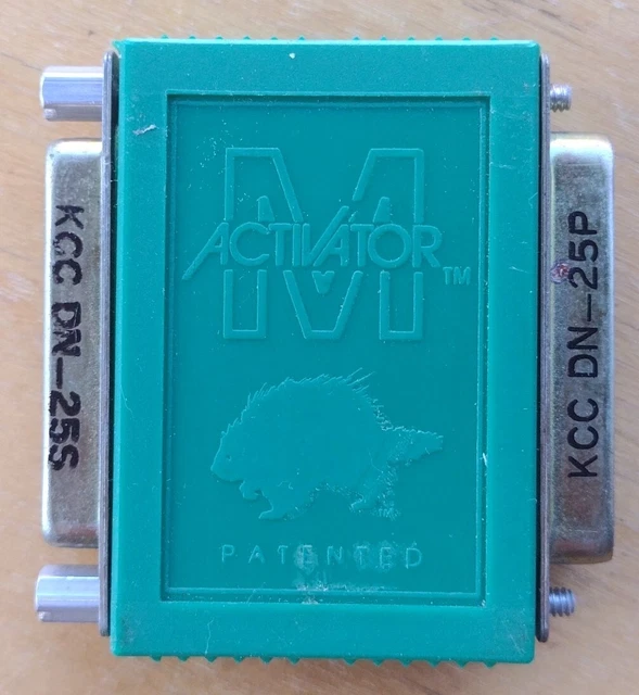 DONGLE FOR PARALLEL port, Activator, 25-pin pass thru, 1990s vintage ...