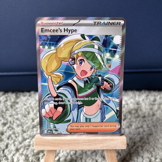 POKÉMON TCG EMCEE'S Hype Destined Rivals 220/182 £9.56 - PicClick UK