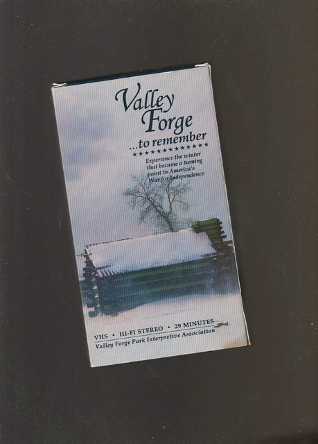 VALLEY FORGE ...TO Remember (VHS. 1993) £9.06 - PicClick UK