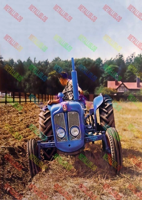FORDSON DEXTA VINTAGE Tractor Advertising Poster (A3) £2.95 - PicClick UK