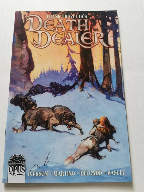 FRANK FRAZETTA'S DEATH Dealer # 4 Nm 2022 Rare Frank Frazetta Variante ...
