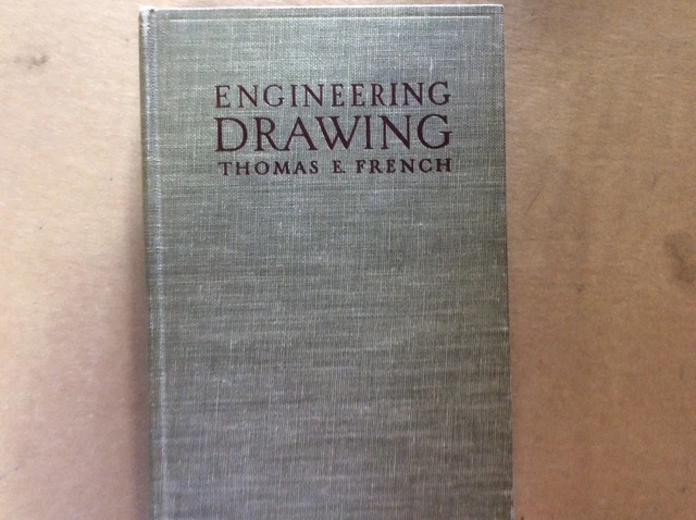 ENGINEERING DRAWING 7TH Edition Thomas E. French 1947 £19.66 - PicClick UK