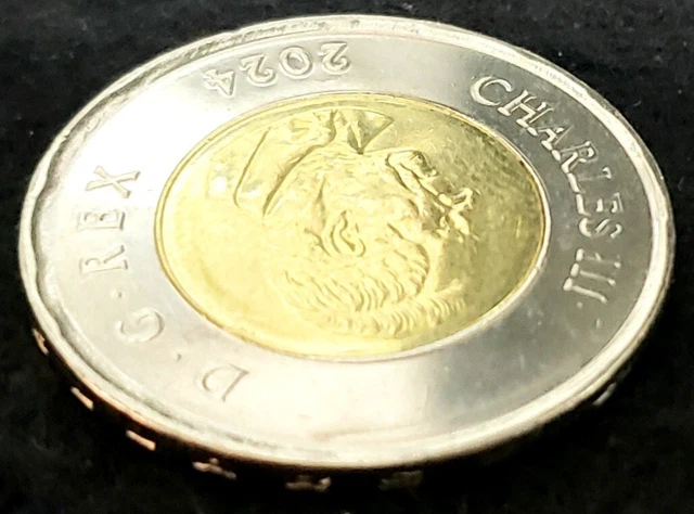 2024 CANADA TOONIE $2 RCAF 100th Anni. Royal Canadian Air Force ...