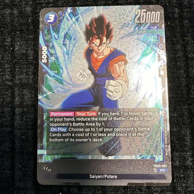 VEGITO SR - Dragon Ball Super Fusion World Blazing Aura FB02-089 EUR 8 ...