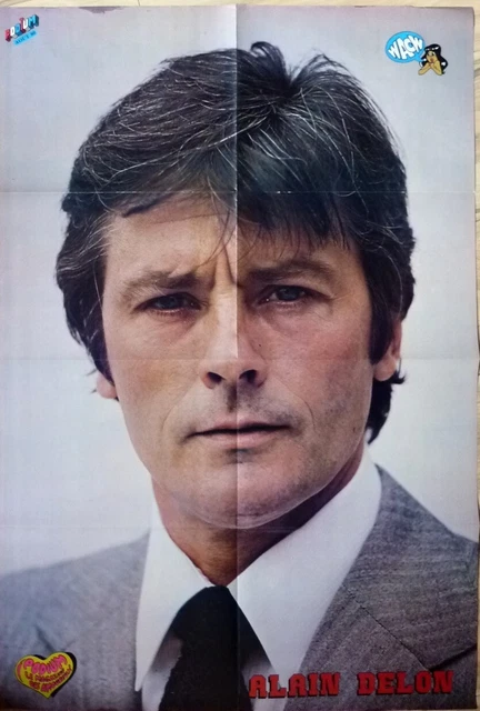 *ALAIN DELON = Poster Coupure De Presse 8 Pages 1980 / Clipping EUR 6,50 - PicClick DE