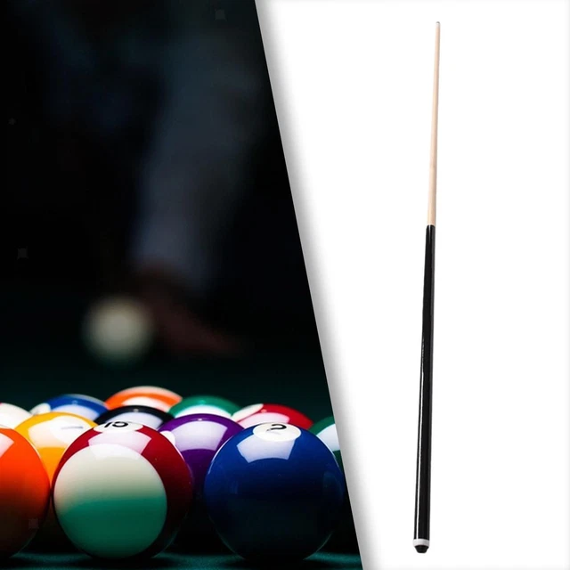 POOL CUE WOOD 1/2 48in Pool Stick for Boys Girls Children Billiard Bar ...