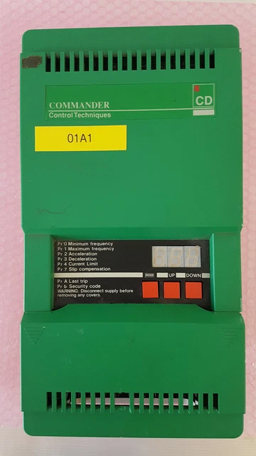 CD COMMANDER CONTROL Techniques - Variabile Frequenza Inverter - Tipo ...