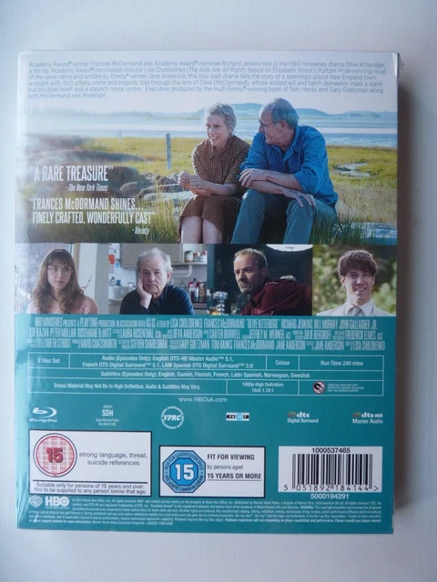 OLIVE KITTERIDGE - Complete mini-series (Blu-ray, 2015, 2-Disc Set) New & Sealed EUR 37,63 ...