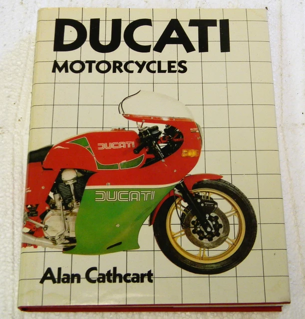 LIVRE DE MOTOS Ducati, dédicacé par Alan Cathcart Forza Ducati, 224 pgs ...