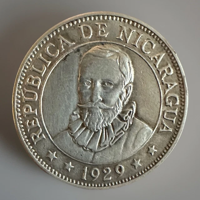 NICARAGUA. 50 CENTAVOS 1929, EF Scarce £1.00 - PicClick UK