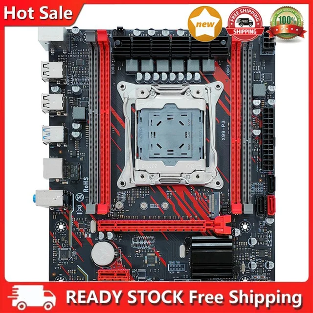 DDR3 ECC DESKTOP Server Motherboard E5 2666 V3 LAG2011-V3 PC Mainboard ...