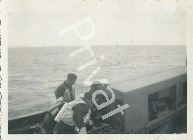 FOTO WK II Wehrmacht Marine Matrose Minensuchboot F1.61 EUR 34,90 ...