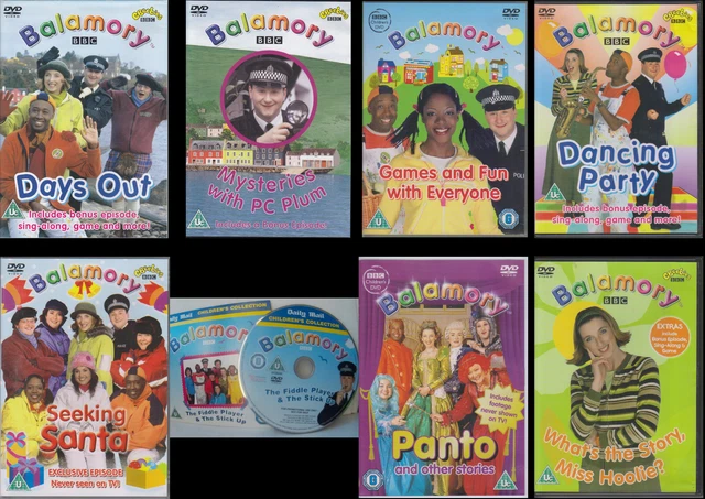 BALAMORY - CBEEBIES BBC DVDs ------ UK Region 2 ----- (select dvd from ...