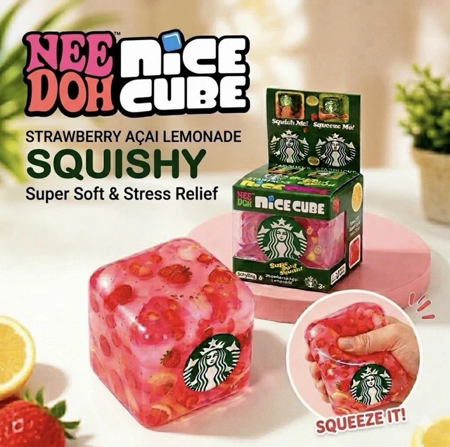 NEEDOH FIDGET TOY Anxity Nice Cube Nee Doh Stress ball Sensory Toy ...