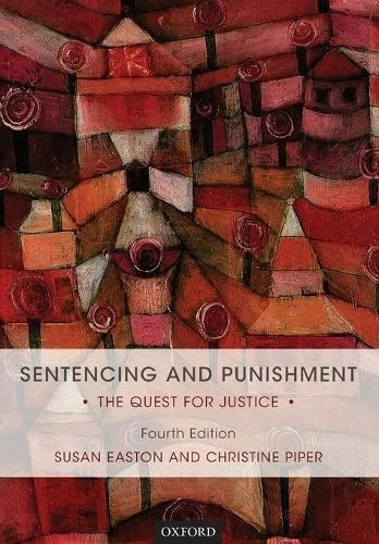 SUSAN EASTON CHRISTINE Piper Sentencing and Punishment (Poche) EUR 79 ...