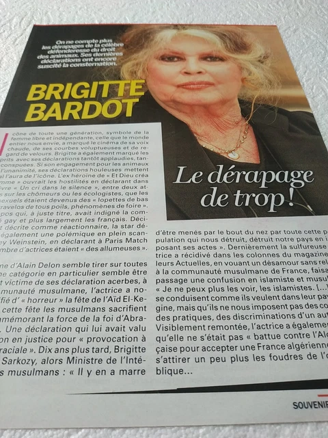 COUPURES DE PRESSE Brigitte Bardot clippings EUR 3,00 - PicClick FR