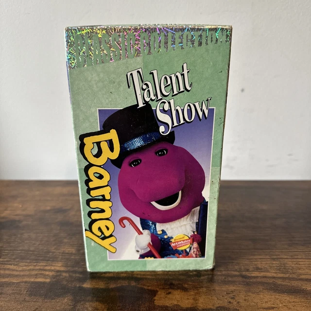 VINTAGE BARNEYS TALENT Show VHS Classic Collection Barney Home Video £ ...