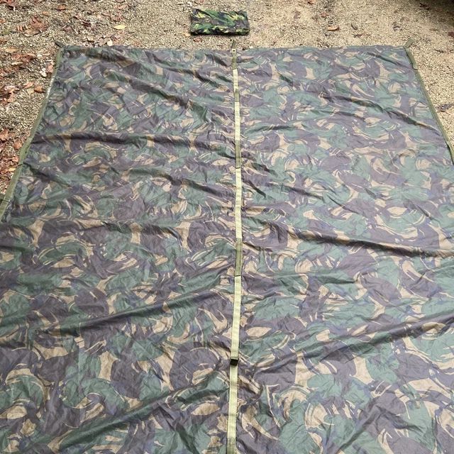 GRADE 1 BRITISH Military Issue DPM Camo Basher Basha Tarp Shelter Sheet ...