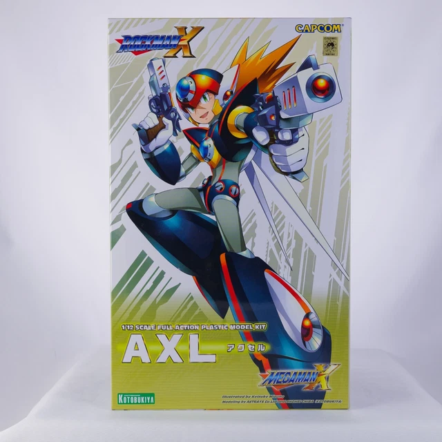 KOTOBUKIYA ROCKMAN X / Mega Man X Axl KP605 Plastic 1:12 Model Kit in ...
