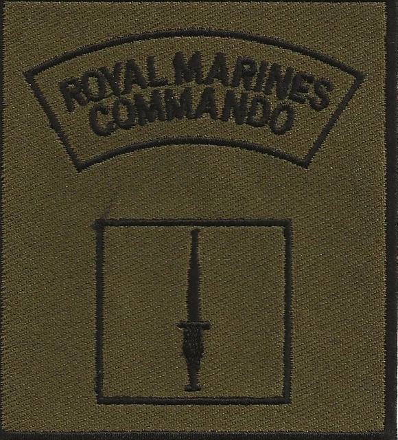 ARMY COMMANDO BRITISH ARMY SHOULDER FLASH X 2 -Sew On Patch - FREE UK ...