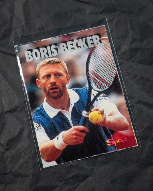 BRAVO SPORT - TRADING CARD - 90er JAHRE - TENNIS - BORIS BECKER EUR 9 ...