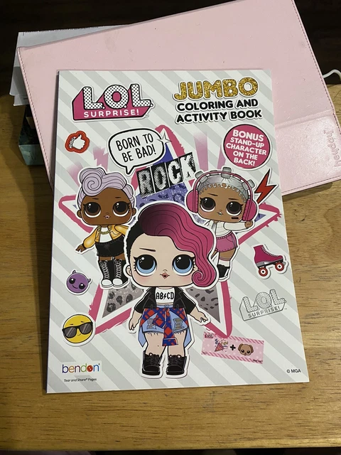 LOL SURPRISE DOLLS GIGANTIC Coloring Activity Book Jumbo Giant lol-surprise-dolls-gigantic-coloring-activity-book-jumbo-giant