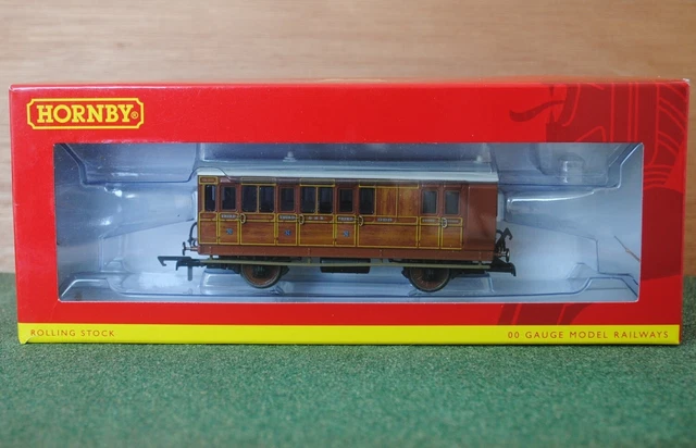 OO GAUGE HORNBY GNR Brake 4 Wheel Coach Great Northern Railway £25.00 ...