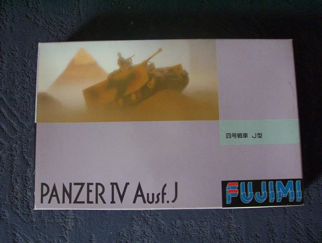 FUJIMI 1/76 SCALE German Panzer IV Ausf.J Tank model kit. EUR 11,89 ...
